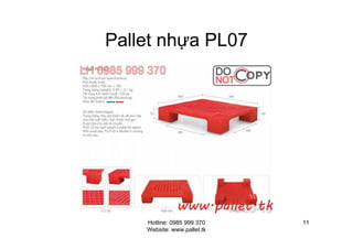 Pallet nhua, pallet dong cont, tam lot nhua, pallet mu, pallet moi, tam ...