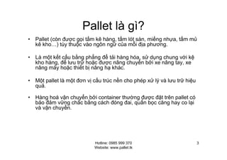 Pallet nhua, pallet dong cont, tam lot nhua, pallet mu, pallet moi, tam lot san nhua | PDF