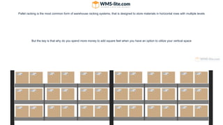 "Pallet Racking Systems" Trends to rack your inventories in a Warehouse ...
