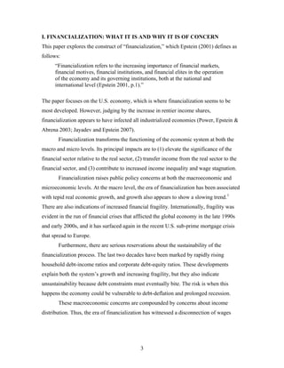 Thomas Pally - 'financialization: what it is and why it matters" | PDF