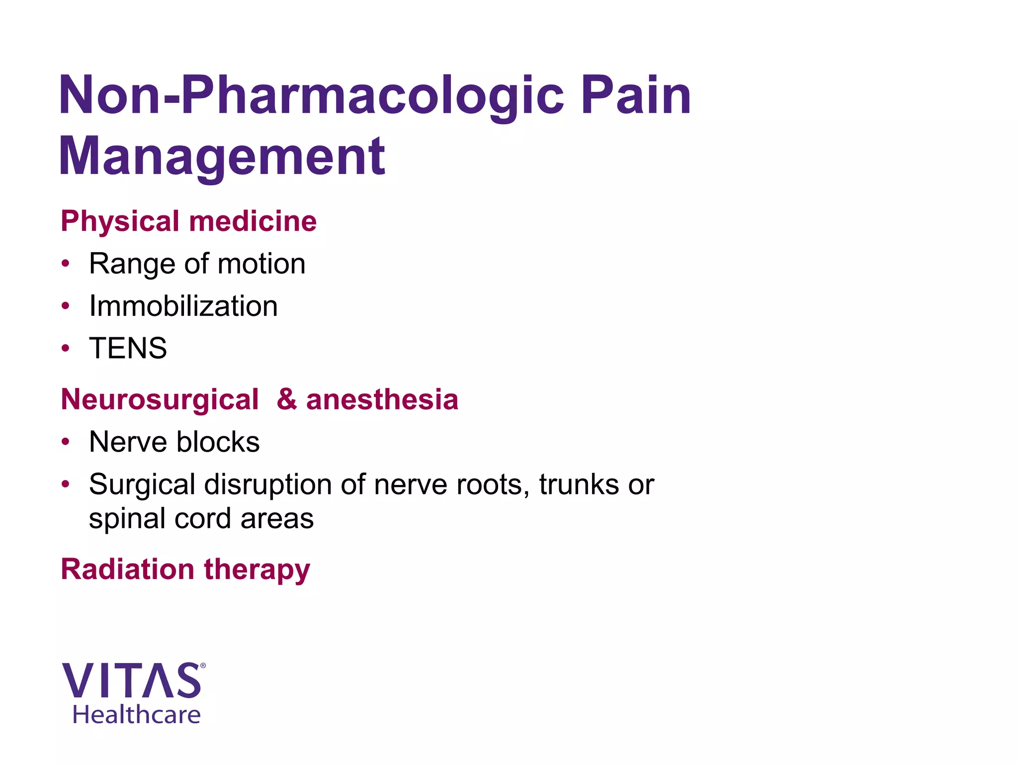 Palliation of Pain | PPTX