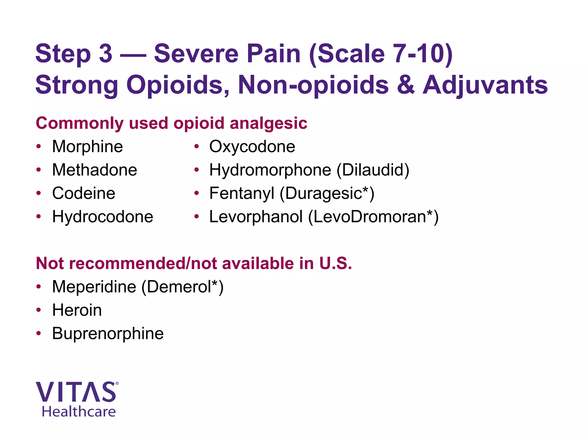 Palliation of Pain | PPTX