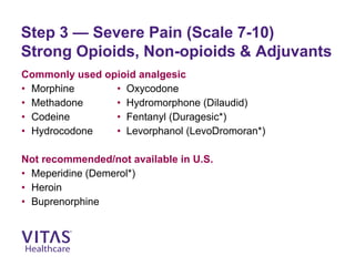 Palliation of Pain | PPT