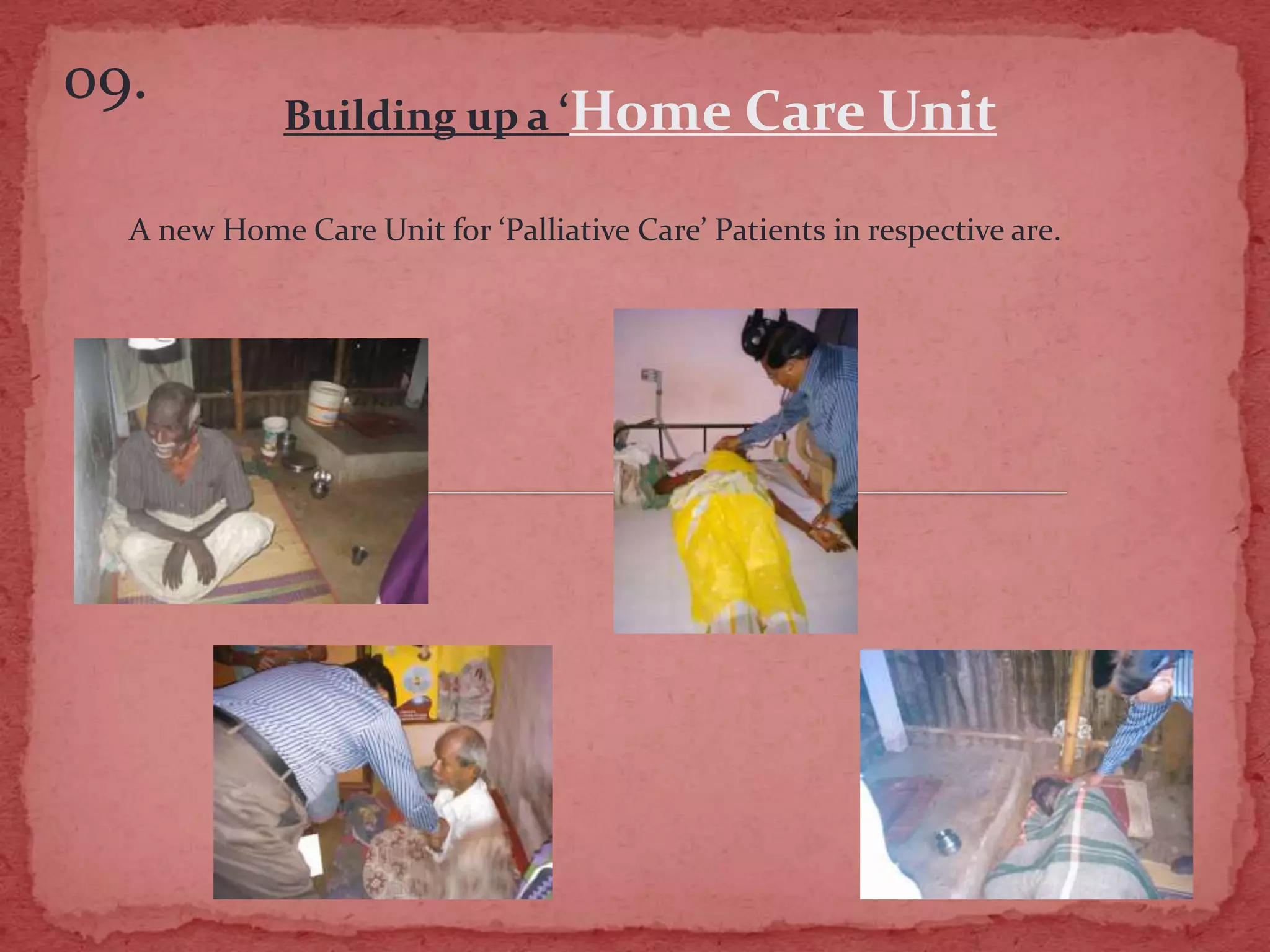 Launch a Palliative care unit - a model | PPTX