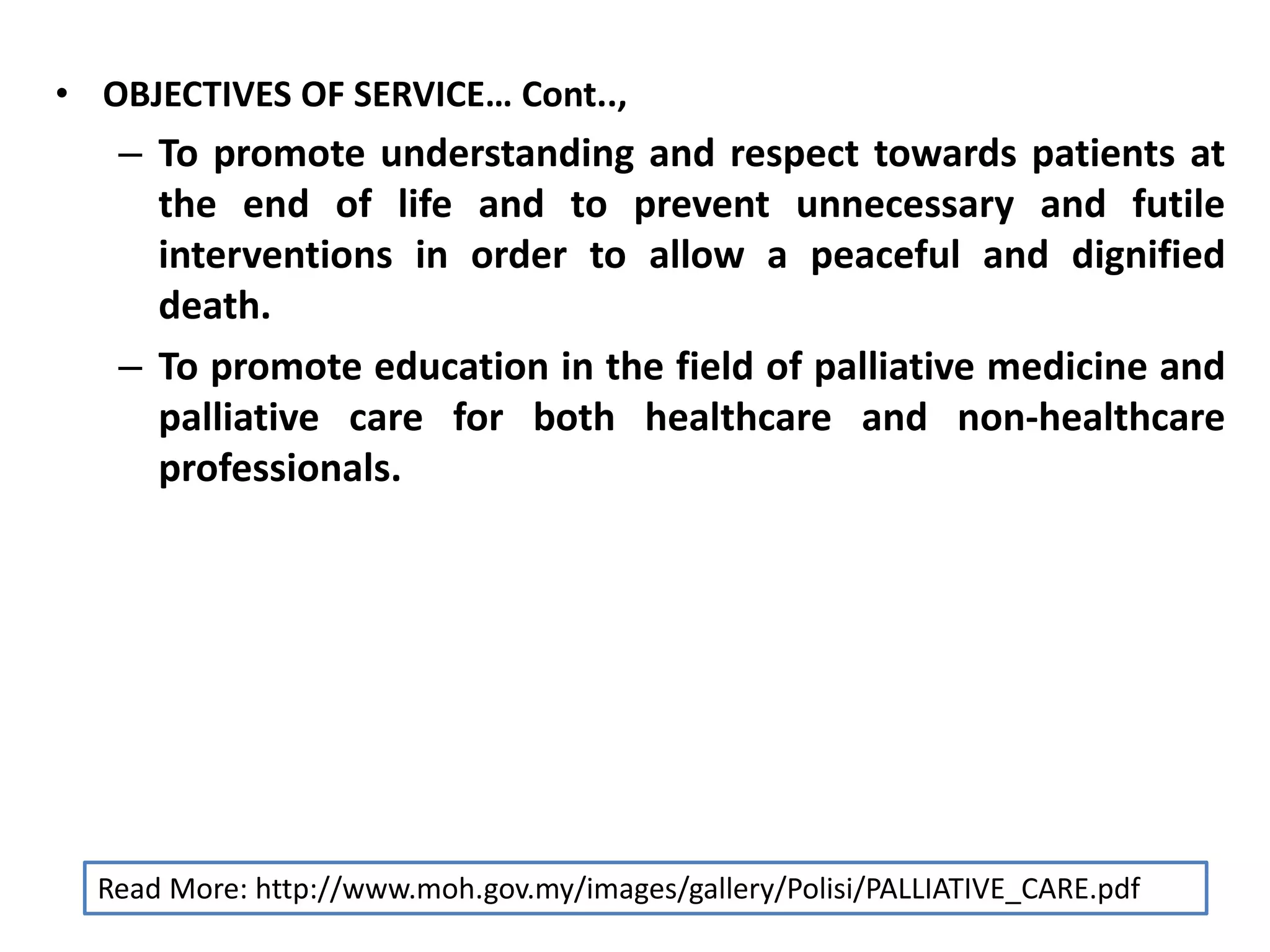 Palliative care | PPTX