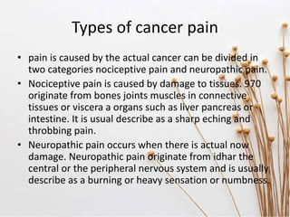 Oncology cancer treatment : PALLIATIVE CARE 1.pptx