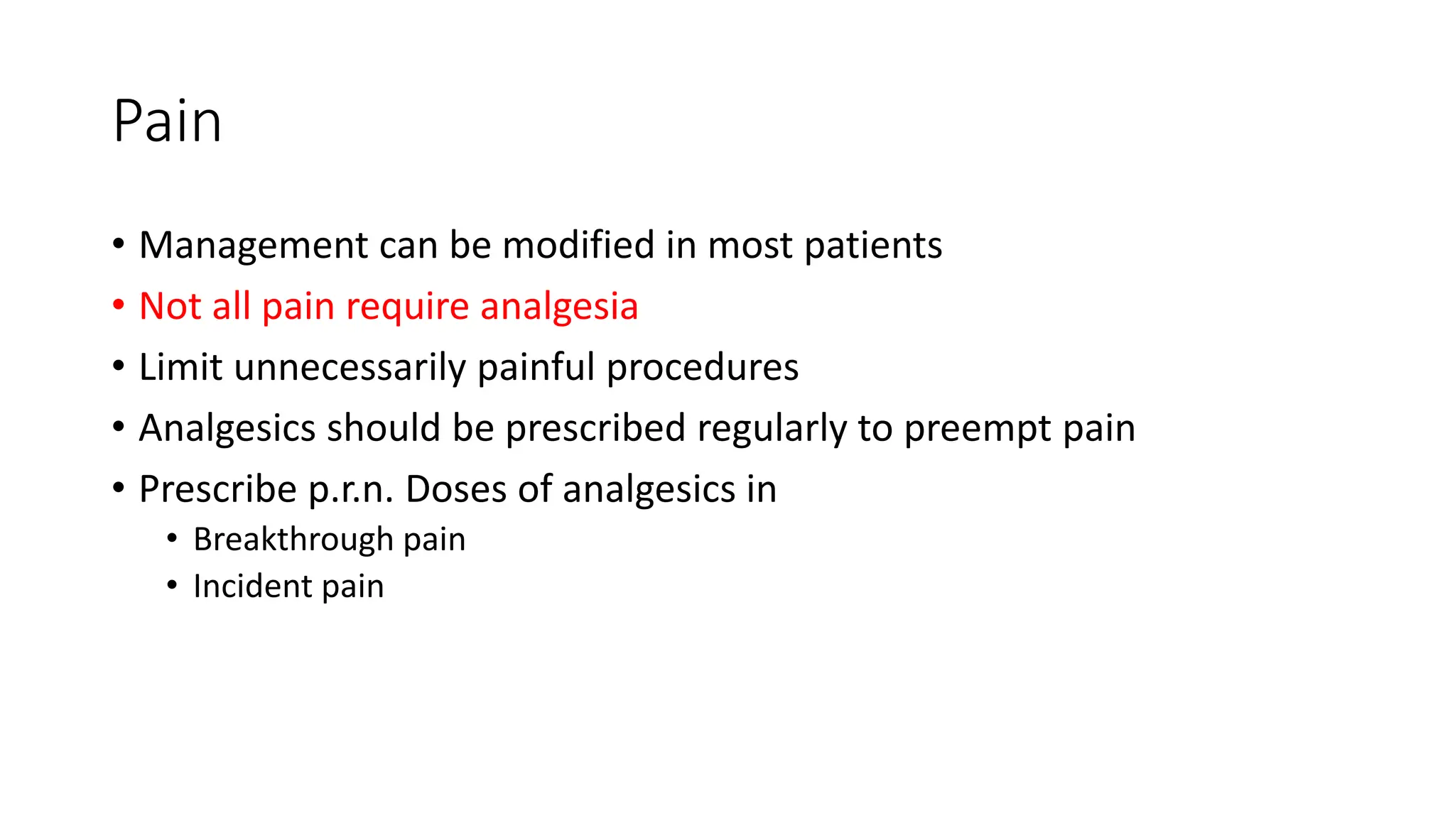 PALLIATIVE CARE AND PRINCIPLES OF MANAGEMENT OF TERMINALLY ILL - ITANKA ...