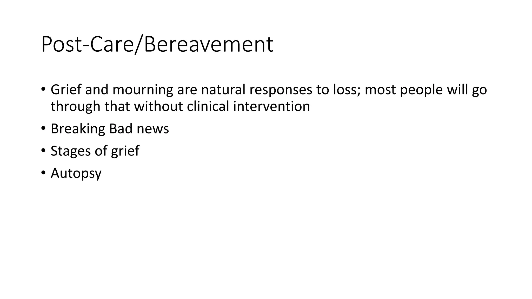 PALLIATIVE CARE AND PRINCIPLES OF MANAGEMENT OF TERMINALLY ILL - ITANKA ...