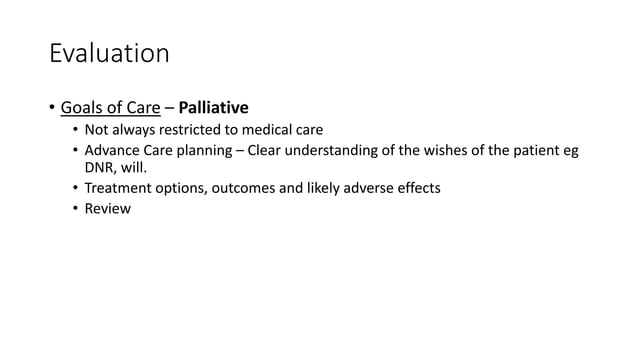 PALLIATIVE CARE AND PRINCIPLES OF MANAGEMENT OF TERMINALLY ILL - ITANKA ...