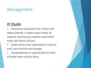palliative care group two.pptx hypercalcemia | PPT