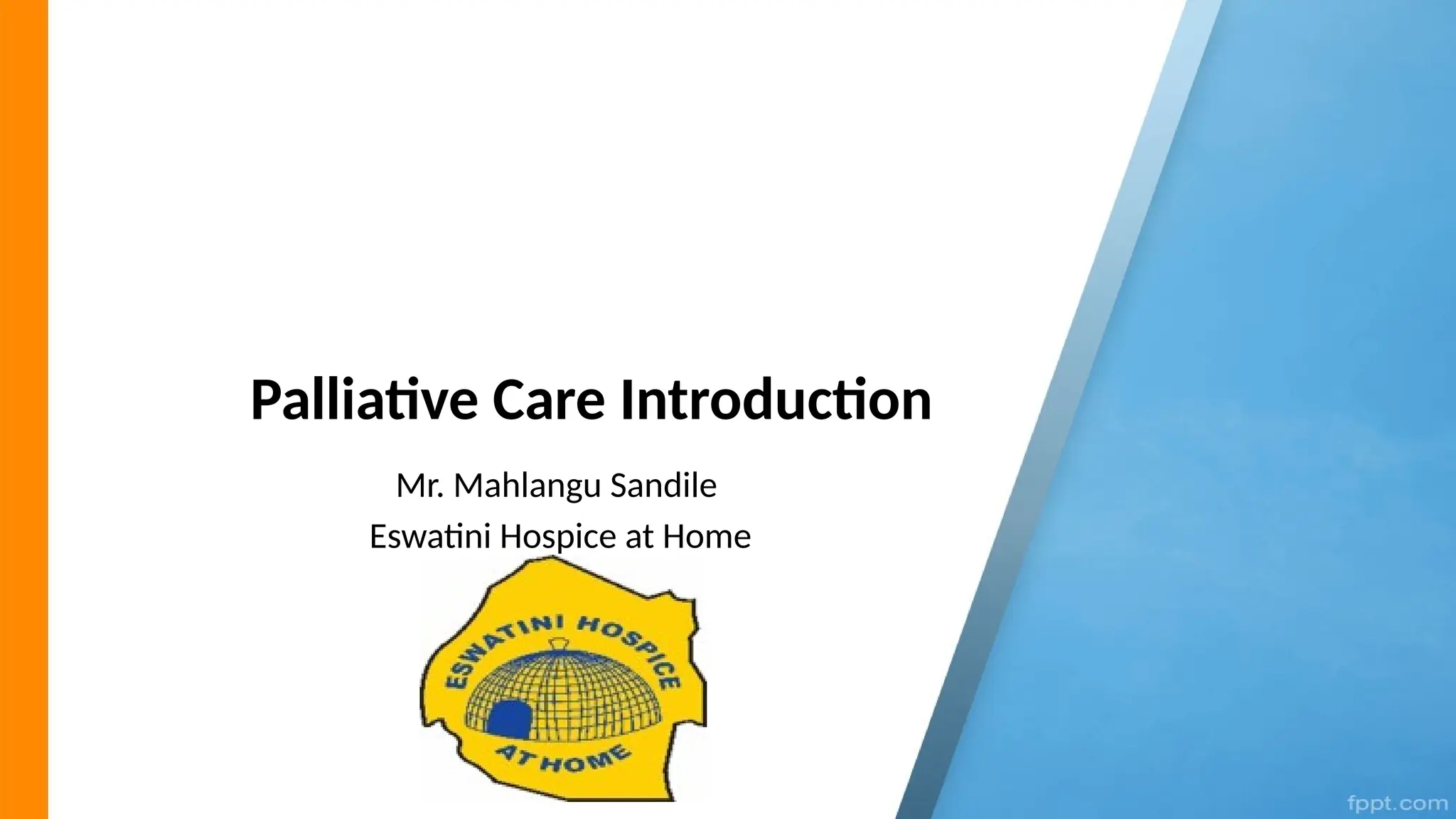 Palliative Care Introduction presentation | PPTX