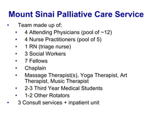 Nathan Goldstein-Palliative care making the case | PPT