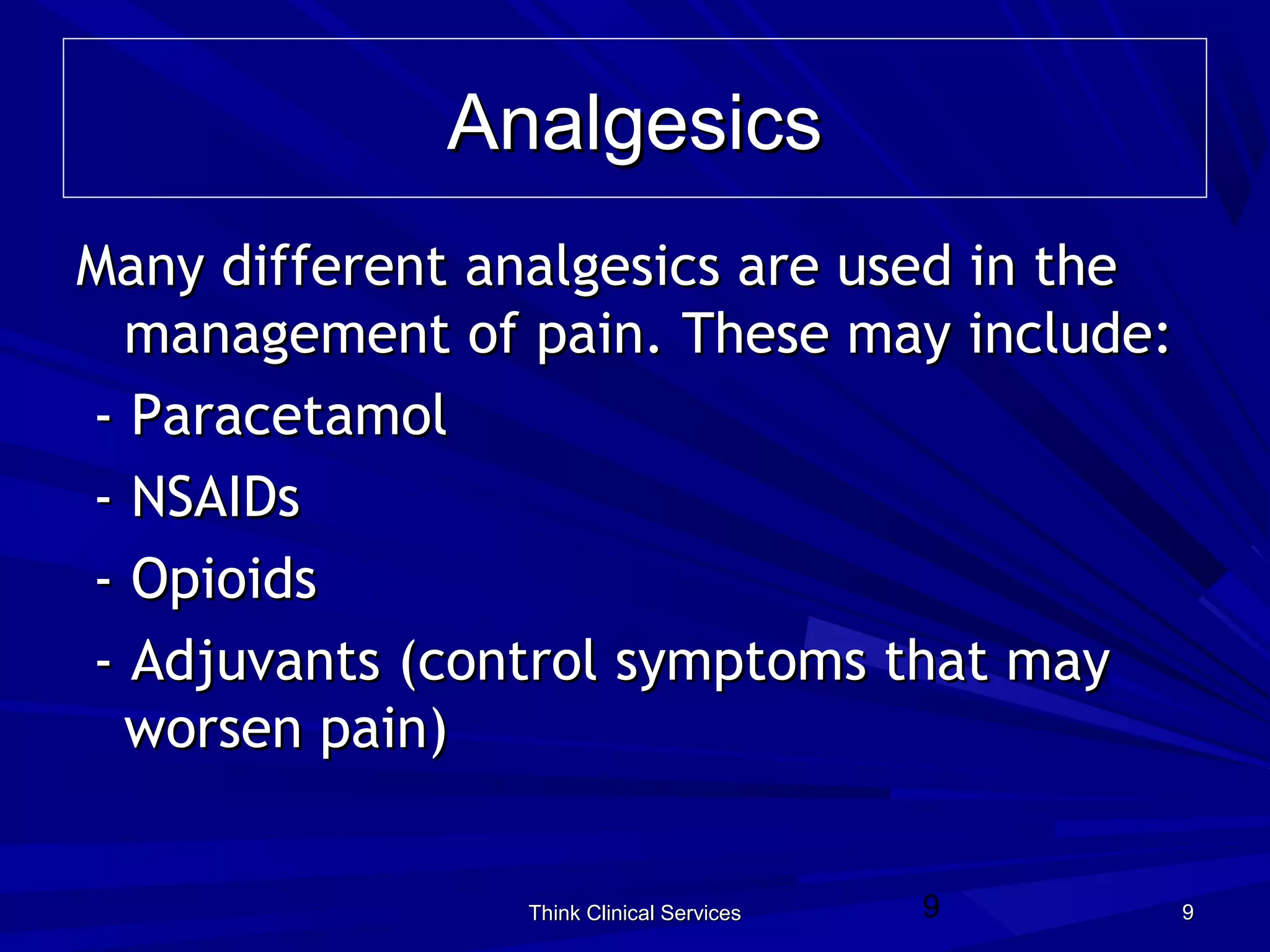 Palliative care medicines | PPT