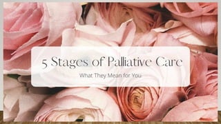 palliative care module.pptx nursing ppt | PPTX