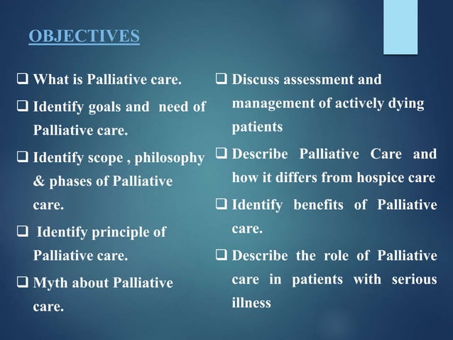 Palliative care ppt gins.pptx | Diseases and Conditions | Medical Health