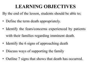 palliative DEATH, DYING AND BEREAVEMENT (1).pptx