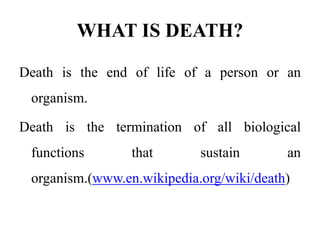palliative DEATH, DYING AND BEREAVEMENT (1).pptx