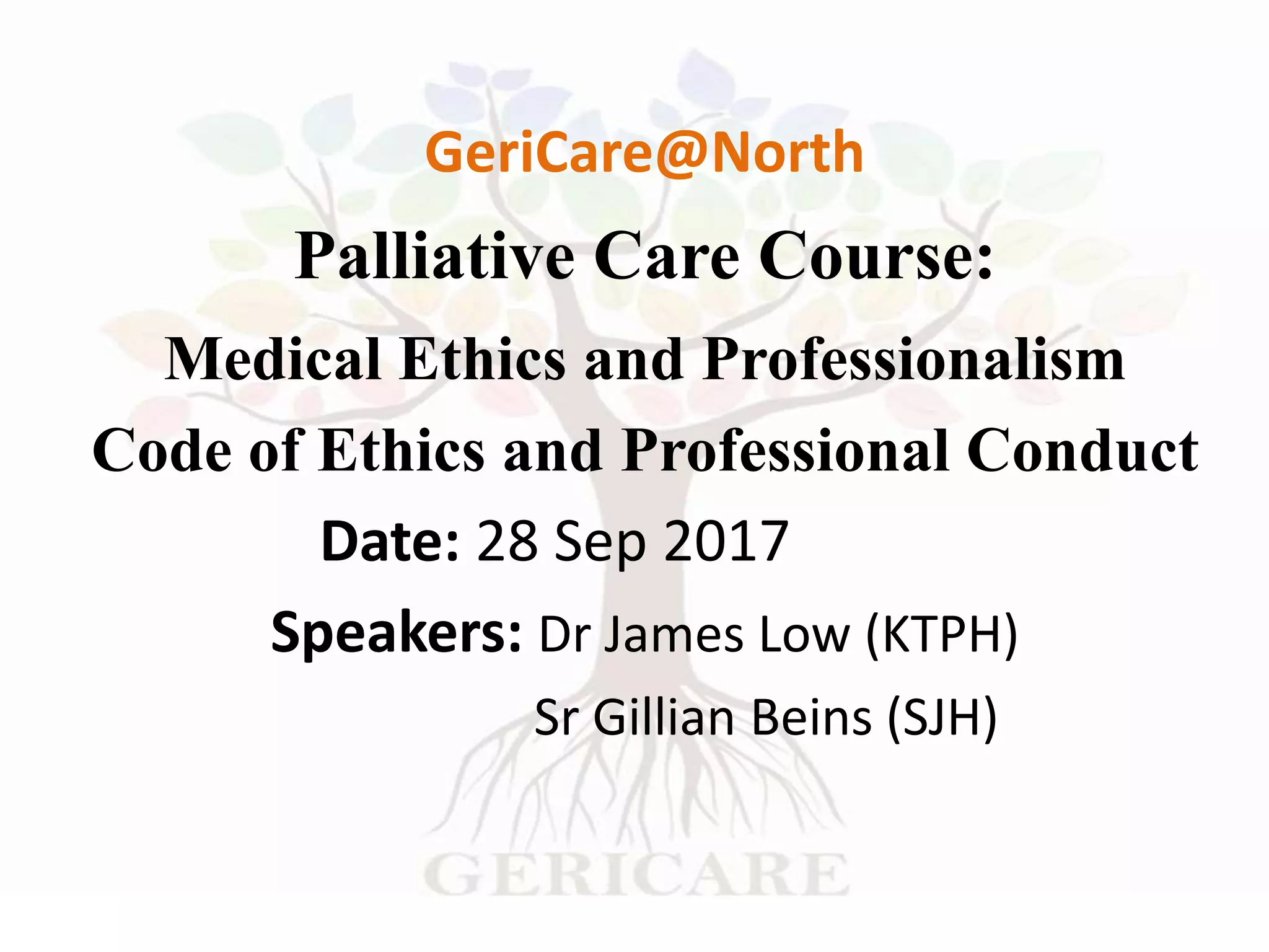 Palliative Care Ethics | PPTX