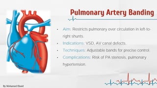 Palliative Procedures in Cyanotic Heart Diseases | PDF