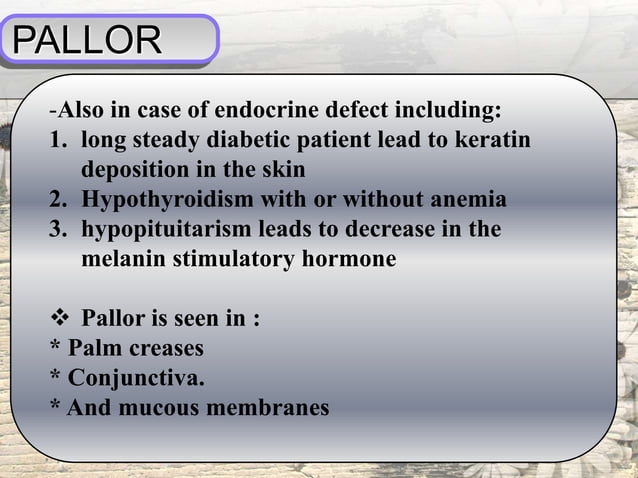 Pallor | PPTX