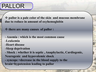 Pallor | PPT