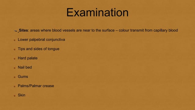 Pallor | PPTX | Blood Disorders | Diseases and Conditions