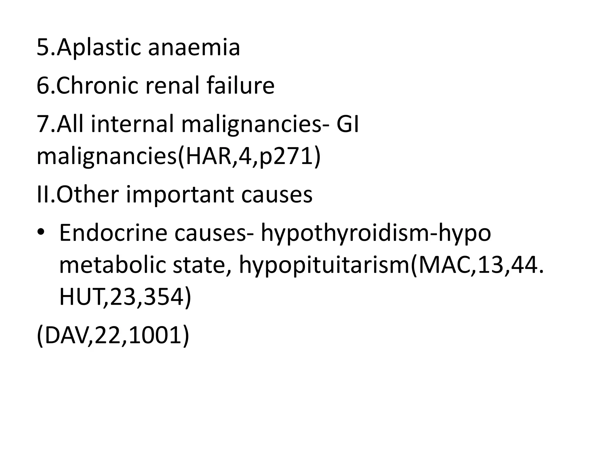 Causes and types of pallor which are clinically signufucant | PPT