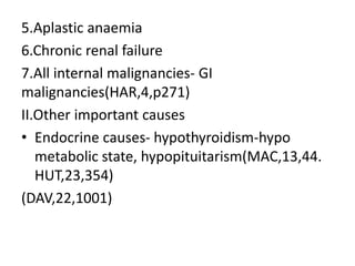 Causes and types of pallor which are clinically signufucant | PPT