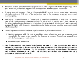 Vol. 04: PALM—Practical Applications of Loss Mitigation | PPT