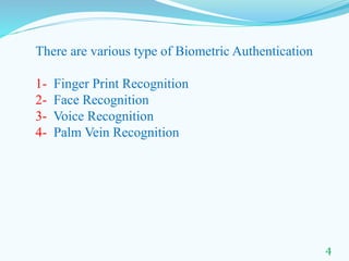 Palm vein technology latest ppt | PPTX