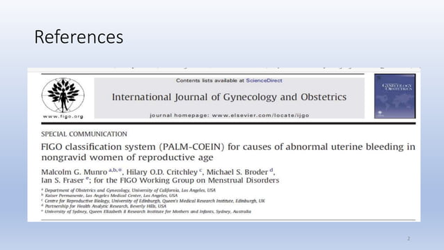 Palm coein classification its clinical significance -final | PPT