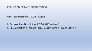 Palm coein classification its clinical significance -final | PPTX