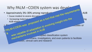 Palm coein classification its clinical significance -final | PPT