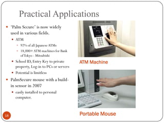 Palm-Vein Technology | PPTX