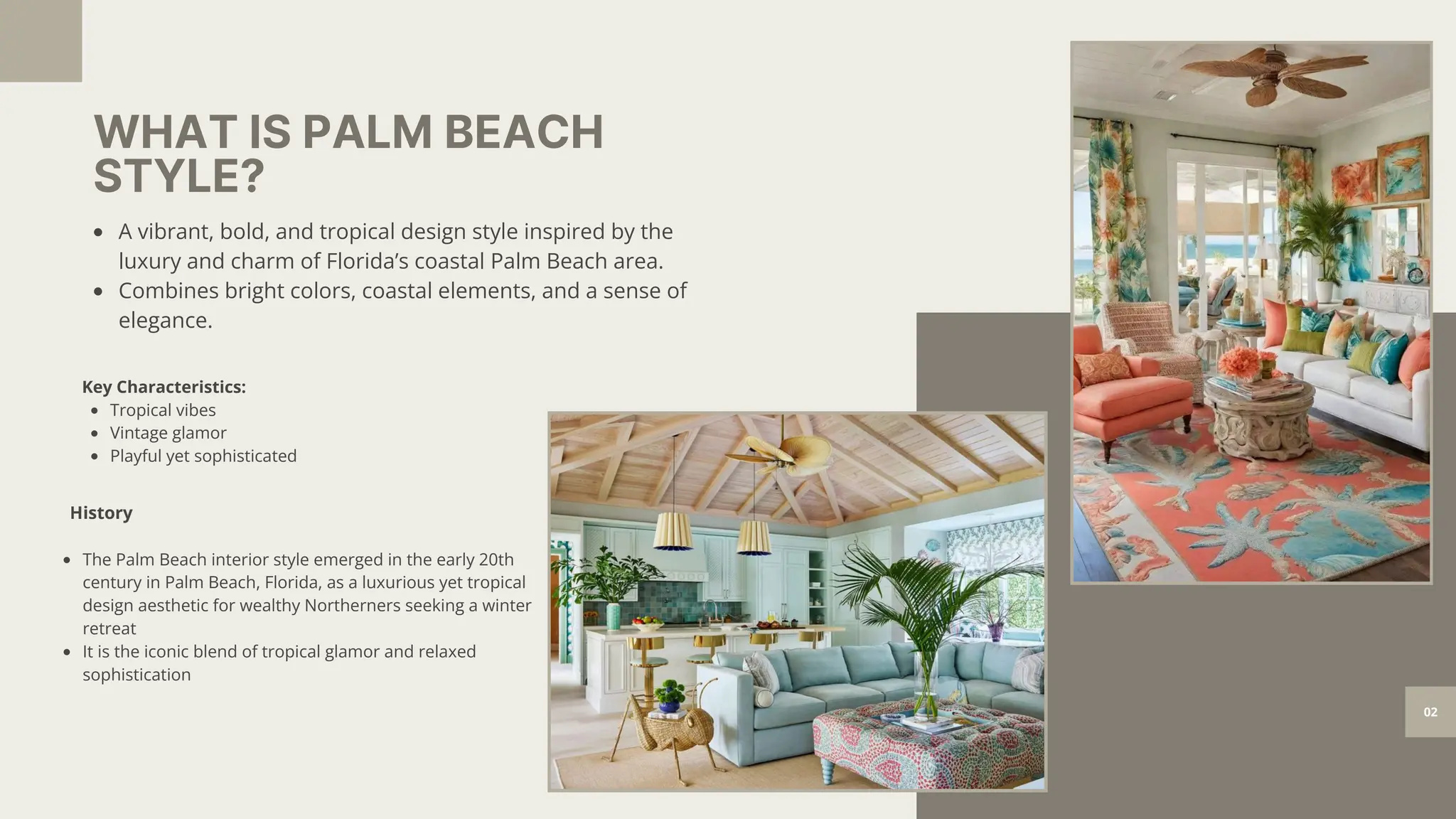 PALM BEACH INTERIOR STYLE - SHREYA ASATI | PDF