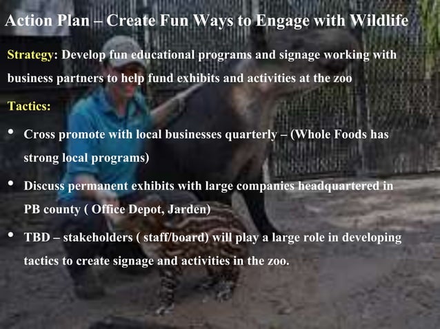 Palm Beach Zoo Marketing Proposal | PPTX | Zoos & Aquariums | Attractions