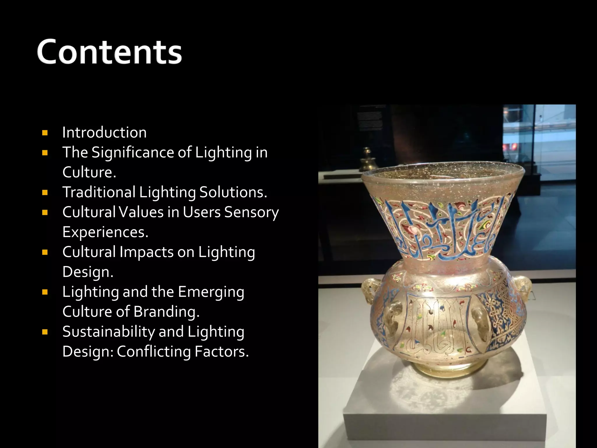 Cultural aspects in lighting design | PDF