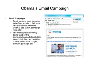 Barack Obama’s Interactive Campaign: Political Social Media Best ...