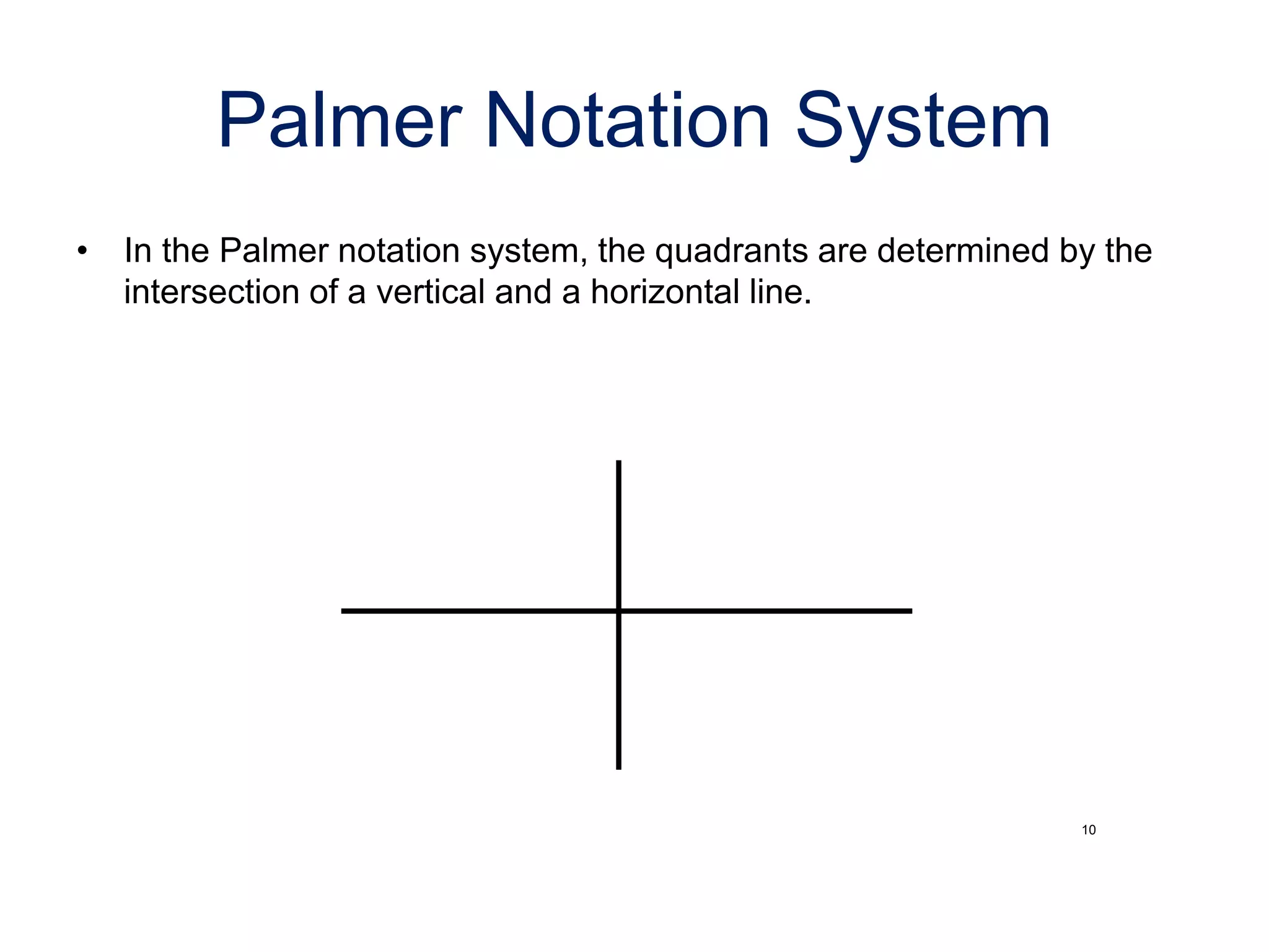 Palmer notation, fdi | PPTX