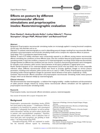 Palmilhas e postura | PDF