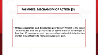 Palmitoylethanolamide in the Treatment of Neuropathic Pain | PPTX