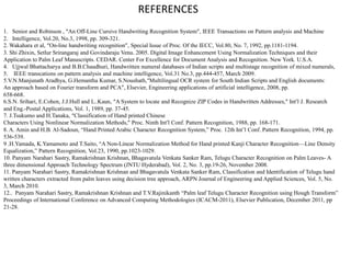 Palm leaf character recognition using radon transform | PPTX