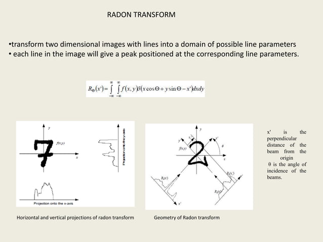 Palm leaf character recognition using radon transform | PPT