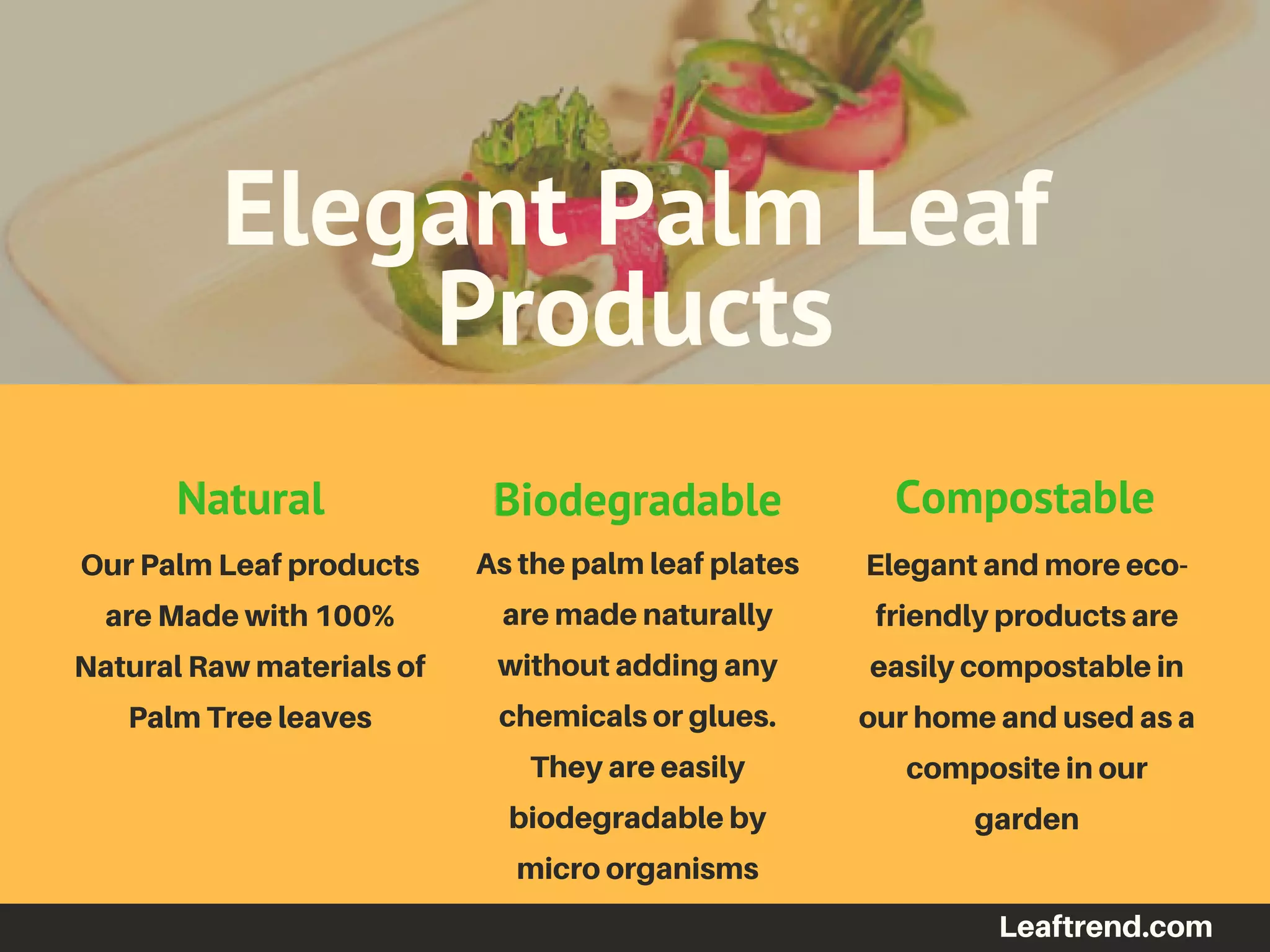 Palm leaf products from Leaftrend | PPT