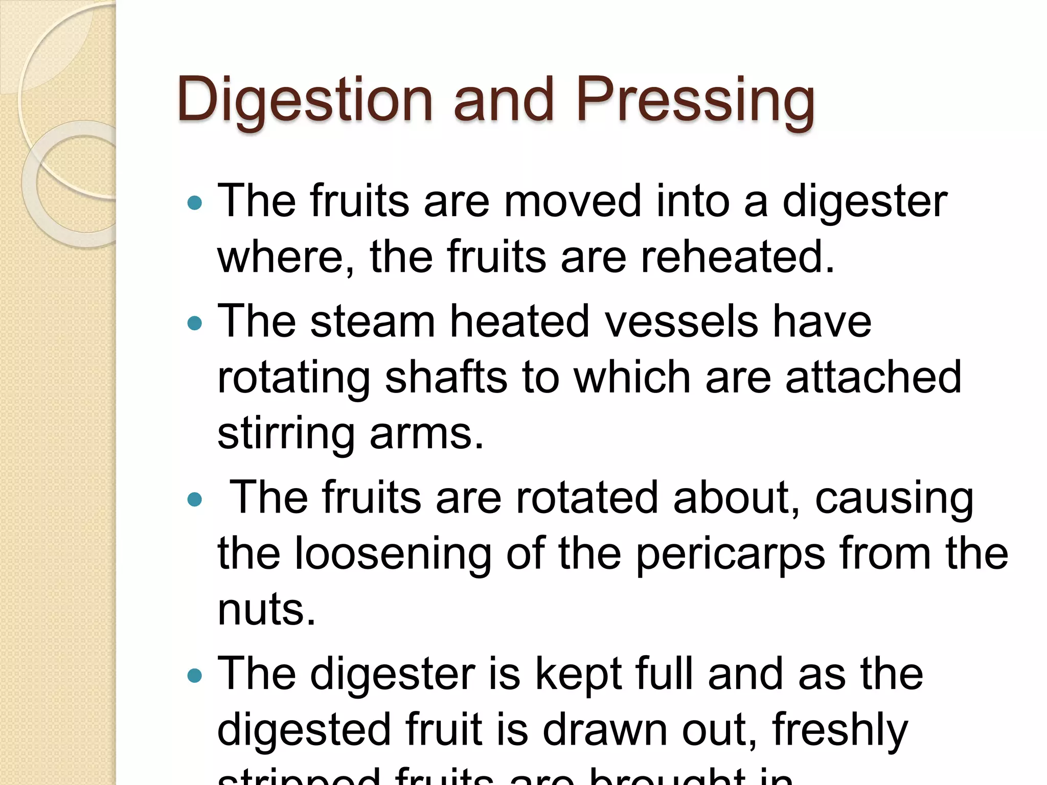 Palm oil milling process | PPTX