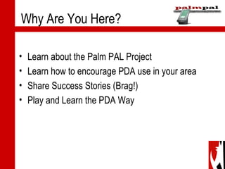 The Palm PAL Project: A Digital Invitation to Join the Millennium | PPT
