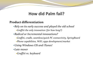 Palm pilot case analysis for Harvard Summer School by André Brant ...