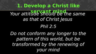 Imitating Christ's Humility | PDF