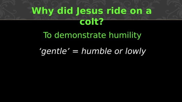 Imitating Christ's Humility | PPT | Free Download