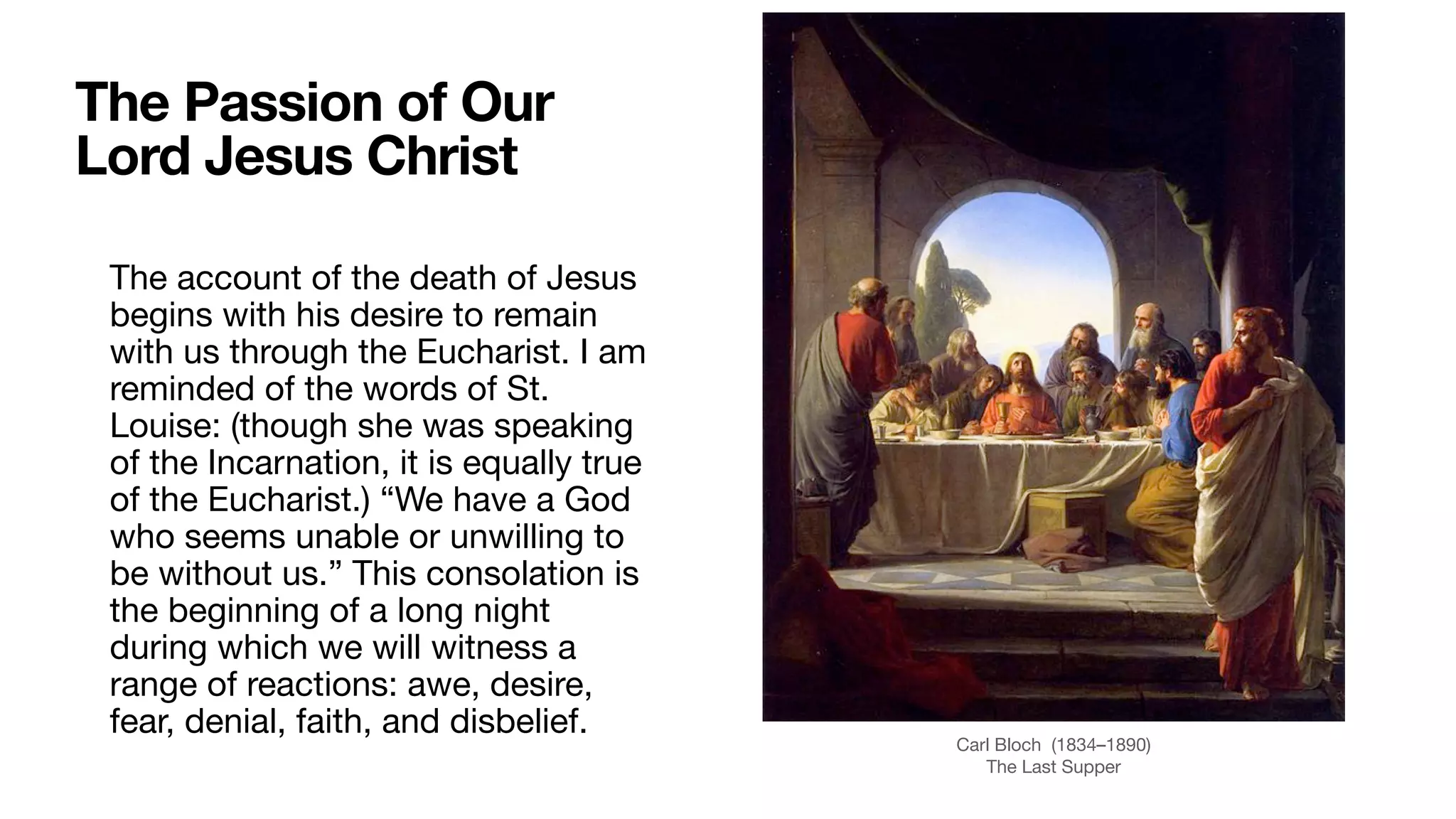 Palm Sunday Reflection for Vincentians | PPT